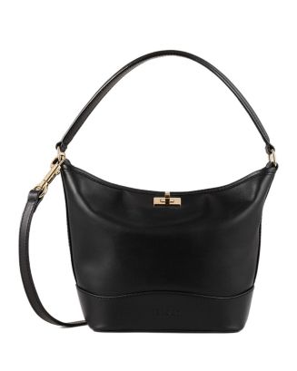 Sandro Small Leather Bucket Bag | Bloomingdale's
