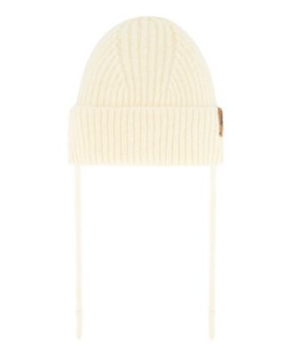Deux par Deux Girls' Mid-Season Knit Hat with Strings - Baby ...