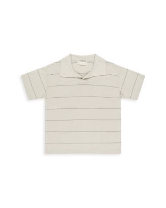 Rylee + Cru Boys' Chandler Striped Knit Polo - Little Kid | Bloomingdale's