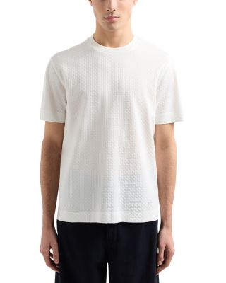 Click here for Emporio Armani Short Sleeve Jacquard Textured Tee prices