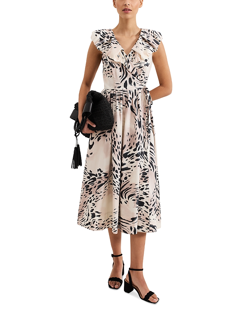 Click here for Phase Eight Trix Leopard Wrap Dress prices