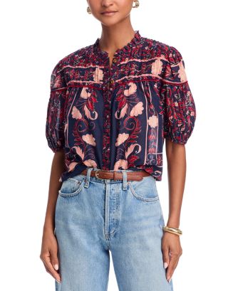 FARM Rio Floral Boho Top | Bloomingdale's