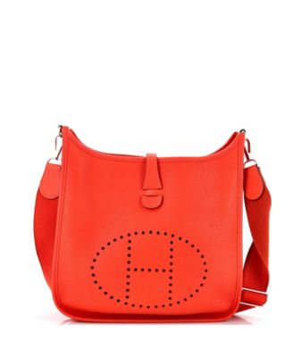 Pre-Owned HERMÈS PM Evelyne Bag Gen III Clemence | Bloomingdale's