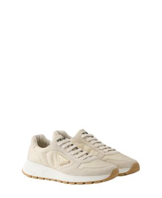 Click here for Prada Mens Prax 01 Re-Nylon and Suede Sneakers prices