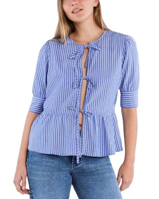 Billy T Ribbon Shirt | Bloomingdale's