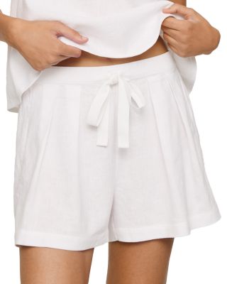 Click here for Eberjey Linen Blend Relaxed Pajama Shorts prices