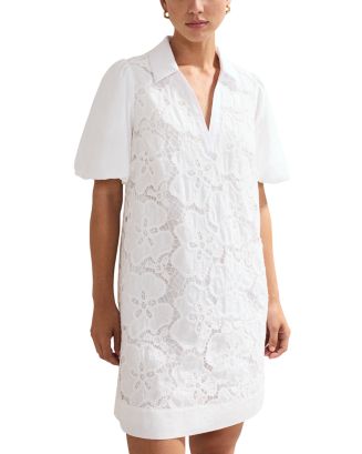 Phase Eight Witney Lace Tunic Dress | Bloomingdale's
