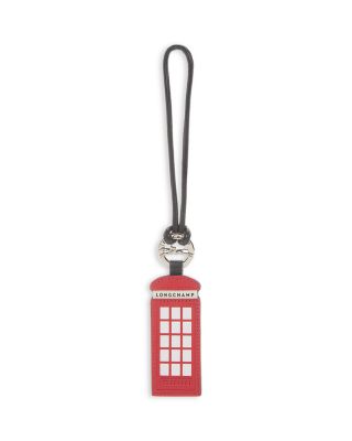 Longchamp Phone Booth Key Ring & Bag Charm | Bloomingdale's