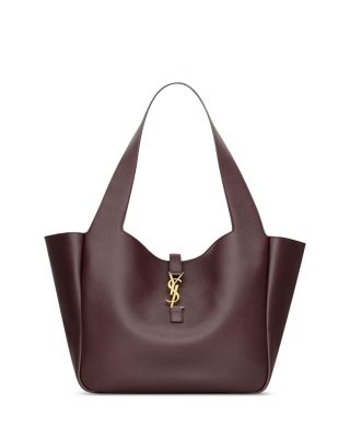 Click here for Saint Laurent Le 5 A 7 Bea Shoulder Tote Bag in Gr... prices