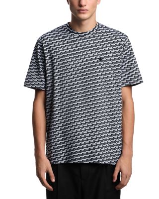 Click here for Emporio Armani Regular Fit Optical Jacquard Print... prices