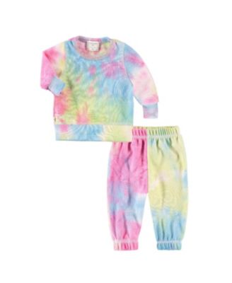 Click here for Paigelauren Unisex Hacci Loungewear Set in Tie Dye... prices