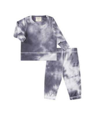 Click here for Paigelauren Unisex Hacci Loungewear Set in Tie Dye... prices