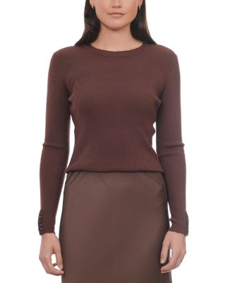 Click here for Point Scallop Knit Sweater prices