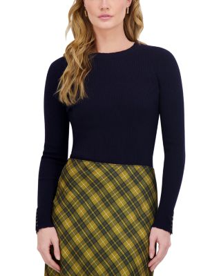 Click here for Point Scallop Knit Sweater prices