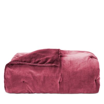 Christy Harewood Reversible Cotton Velvet Bedspread  Full/Queen
