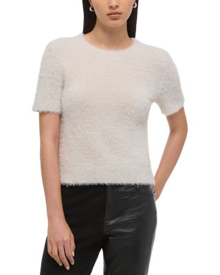 Click here for Helmut Lang Cropped Eyelash Tee prices