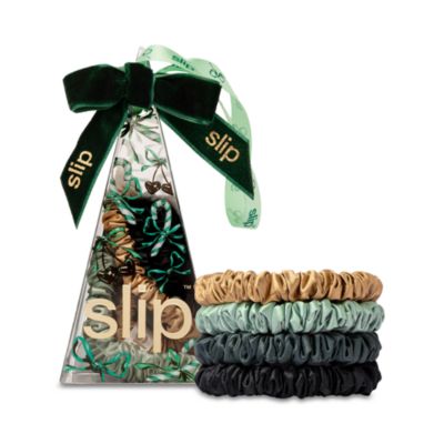 Click here for slip Pure Silk Skinny Scrunchie Ornament Gift Set prices