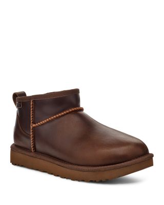 Click here for Ugg Womens Classic Ultra Mini Leather Regen Boots prices