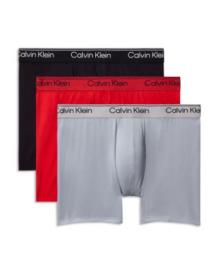 Click here for Calvin Klein Microfiber Stretch Boxer Briefs - 3 p... prices