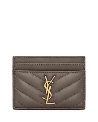 Click here for Saint Laurent Cassandre Matelasse Card Case in Lam... prices