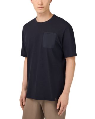Click here for Boggi Milano Cool Jade Pique Pocket Tee prices