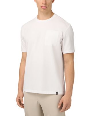 Click here for Boggi Milano Cool Jade Pique Pocket Tee prices