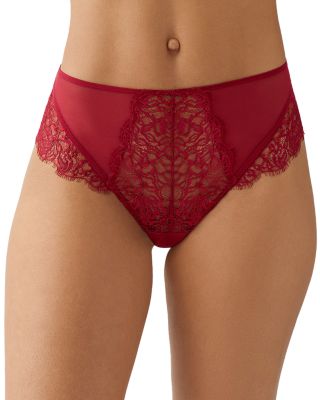 b.temptd by Wacoal Womens Its On Thong Underwear 933296 - Biking Red