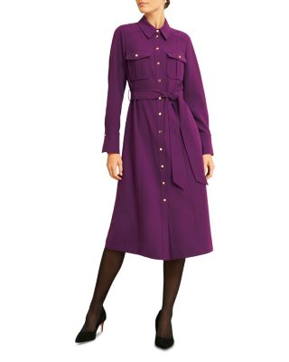 Click here for Hobbs London Petites Violet Dress prices