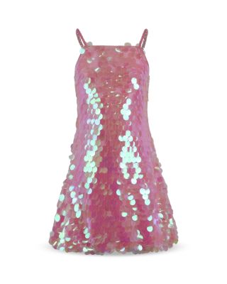 Lola + The Boys Girls Magic Paillette Dress - Little Kid  Big Kid