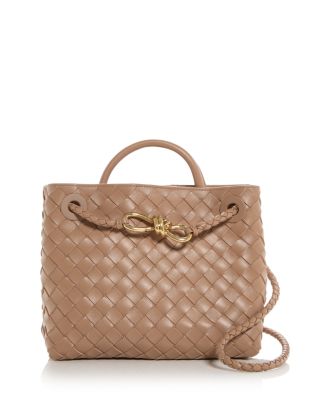 Click here for Bottega Veneta Small Andiamo Intrecciato Leather T... prices