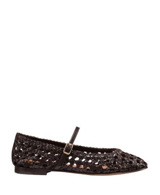 Click here for Margaux Womens The Woven Demi Jane Flats prices