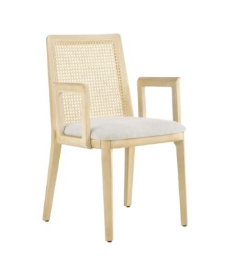 Click here for Modway Monarch Wood and Rattan Dining Armchair prices