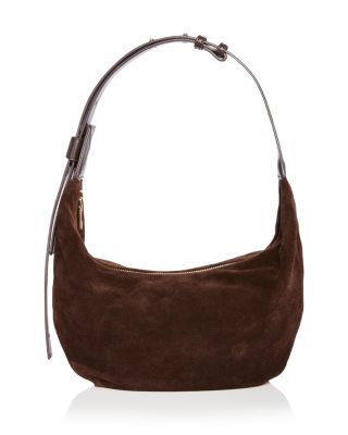 Click here for Aqua Suede Hobo Shoulder Bag - Exclusive prices