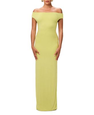 Click here for Naked Wardrobe Smooth Off-Shoulder Maxi Dress prices