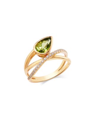 Click here for Bloomingdales Fine Collection Peridot & Diamond By... prices