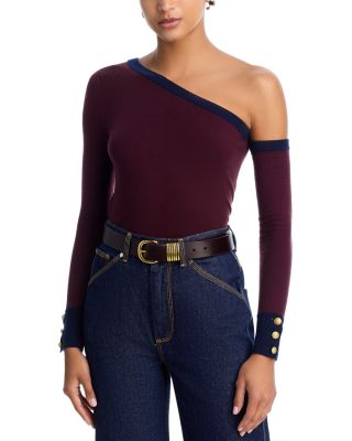 Click here for LAgence Maeva Asymmetric Sweater prices