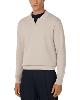 Click here for Boggi Milano Superfine Merino Wool Knitted Polo Sh... prices