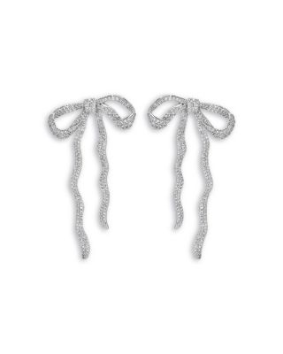 Click here for Ettika Pave Bow Statement Earrings prices