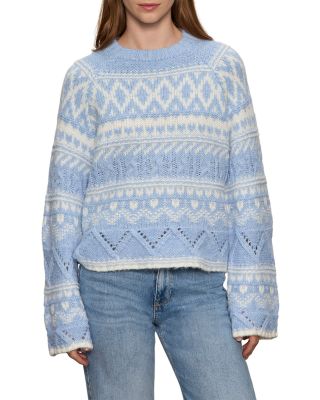 Click here for Sanctuary Fair Isle Crewneck Sweater prices