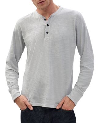 Click here for rag & bone Classic Flame Henley Tee prices