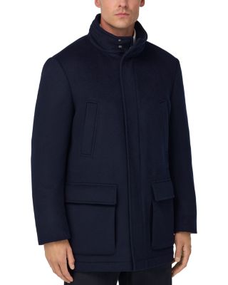 Click here for Boggi Milano Wool and Cashmere Padded Car Coat prices