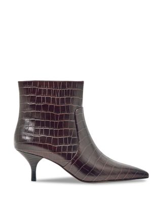 Click here for Reiss Womens Pippa Leather Ankle Boots prices