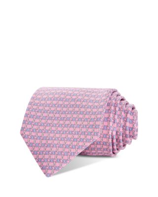 Click here for Ferragamo Silk Classic Gancini Link Tie prices