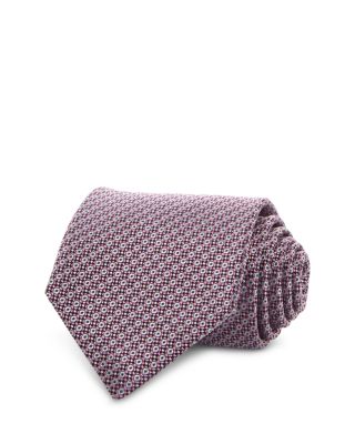 Click here for Canali Silk Classic Mirco Floral Tie prices