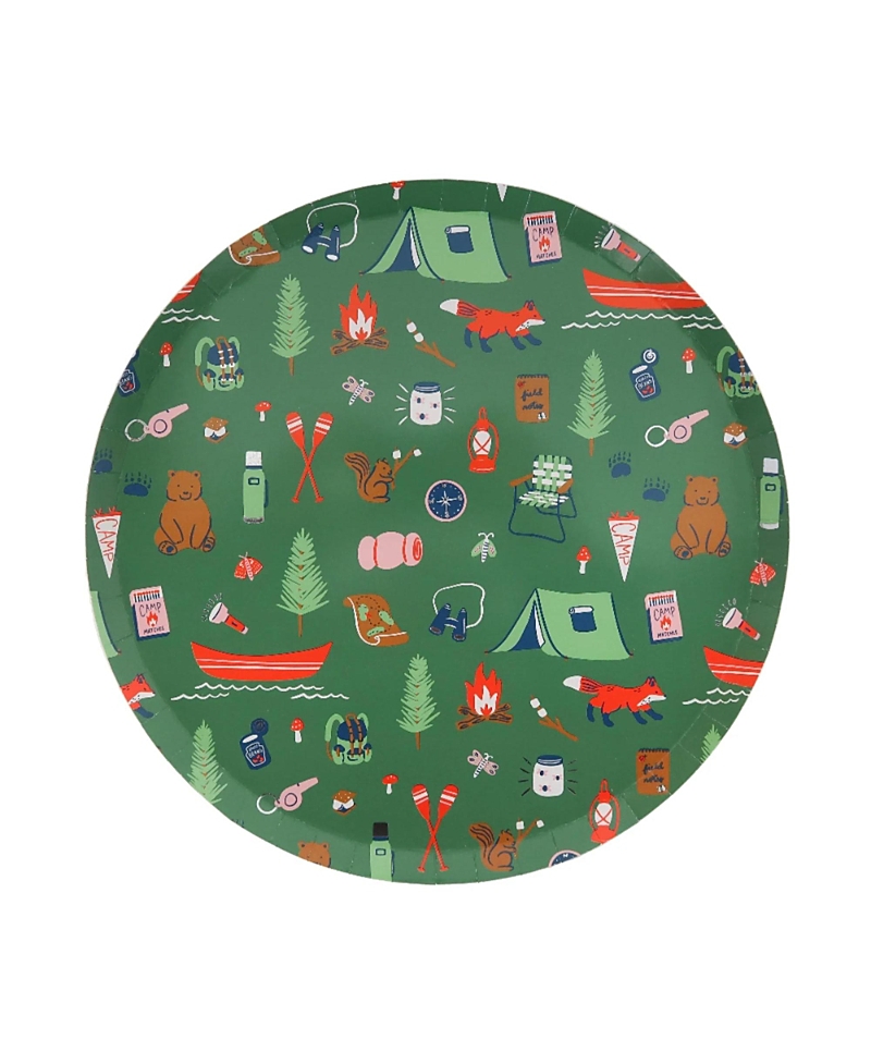 Click here for Jollity & Co. Camp Explorer Camp Pattern Large Pap... prices