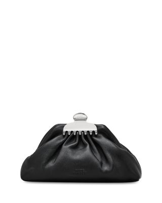 Click here for Marc Jacobs The Glam Claw Clip Leather Clutch prices