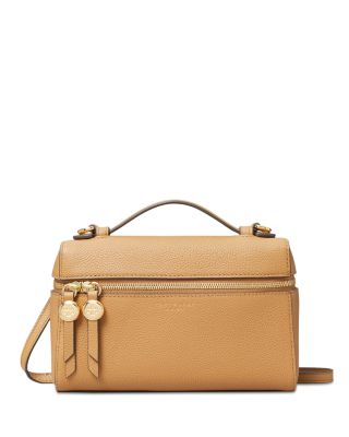 Click here for Tory Burch Slim Leather Top Handle Bag prices