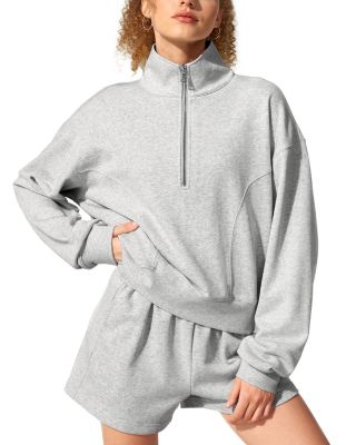 Click here for Lilysilk Heirloom 89 Half-Zip Pullover prices