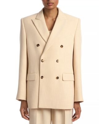 Click here for Wardrobe. nyc Wool Double Breasted Blazer prices