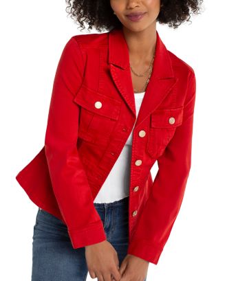 Liverpool Los Angeles Peplum Jacket | Bloomingdale's Women